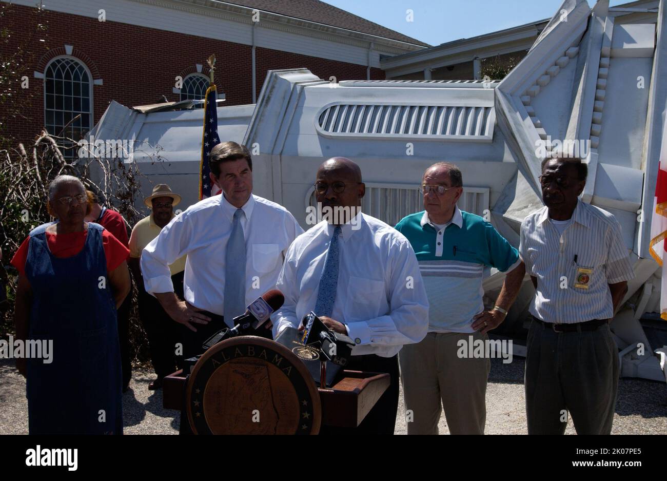 Hurricane Ivan, Alabama. Damage, cleanup, rebuilding; Secretary ...