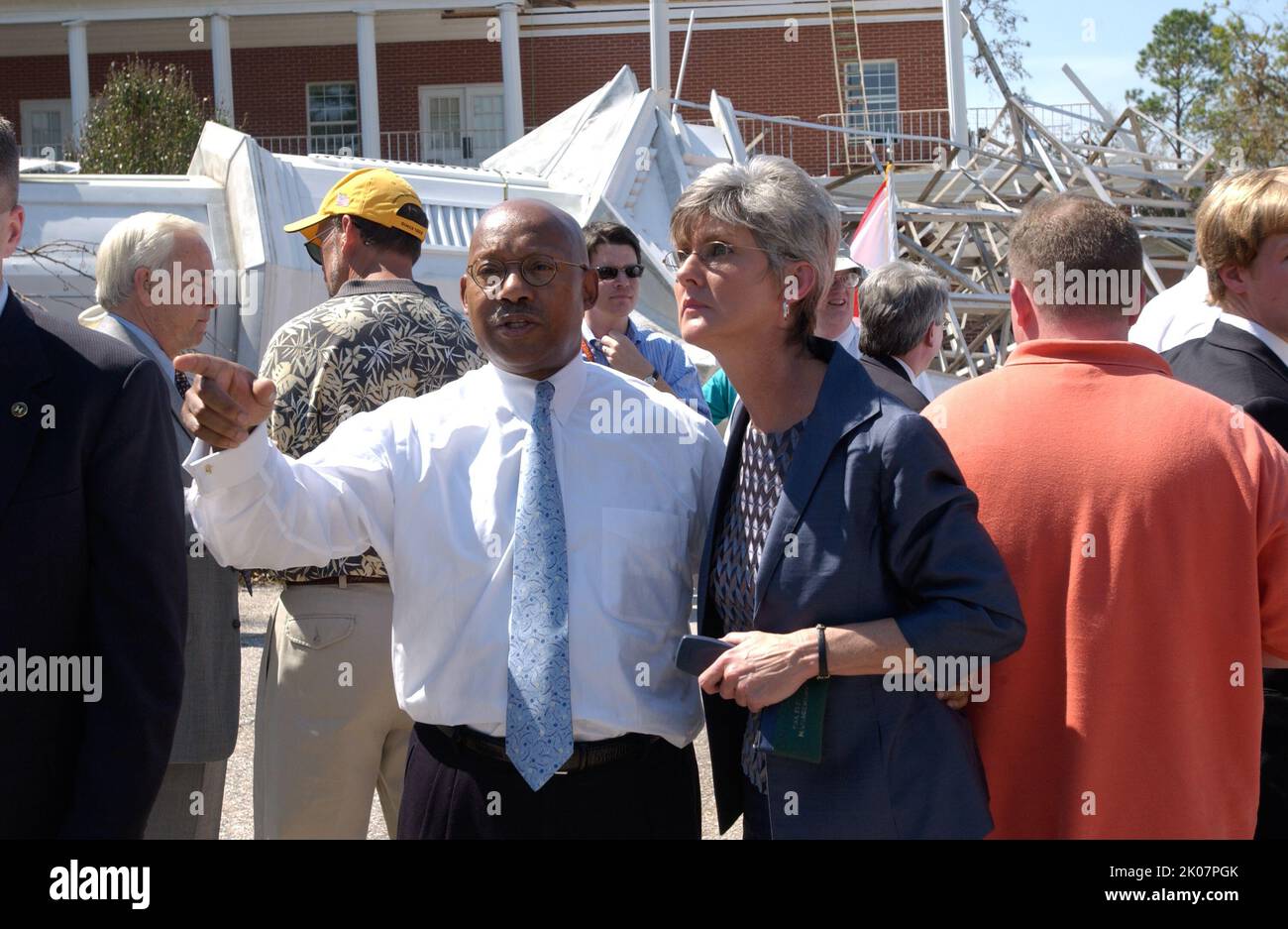 Hurricane Ivan, Alabama. Damage, cleanup, rebuilding; Secretary ...