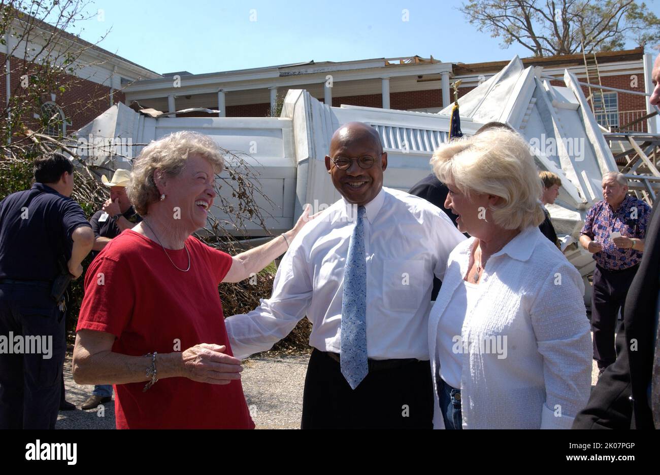 Hurricane Ivan, Alabama. Damage, cleanup, rebuilding; Secretary ...