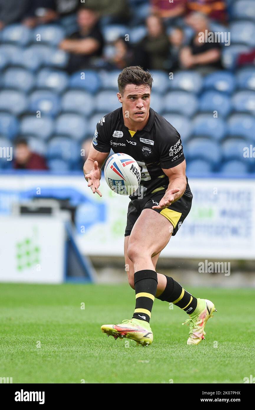 Huddersfield, England -10th September 2022 -Brodie Croft (6) of Salford ...