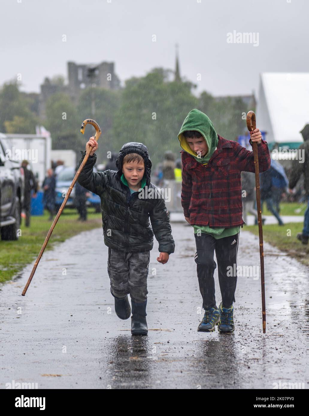 Kelso, UK. 09th Sep, 2022. 9th September 2022. Kelso, Border Union ...