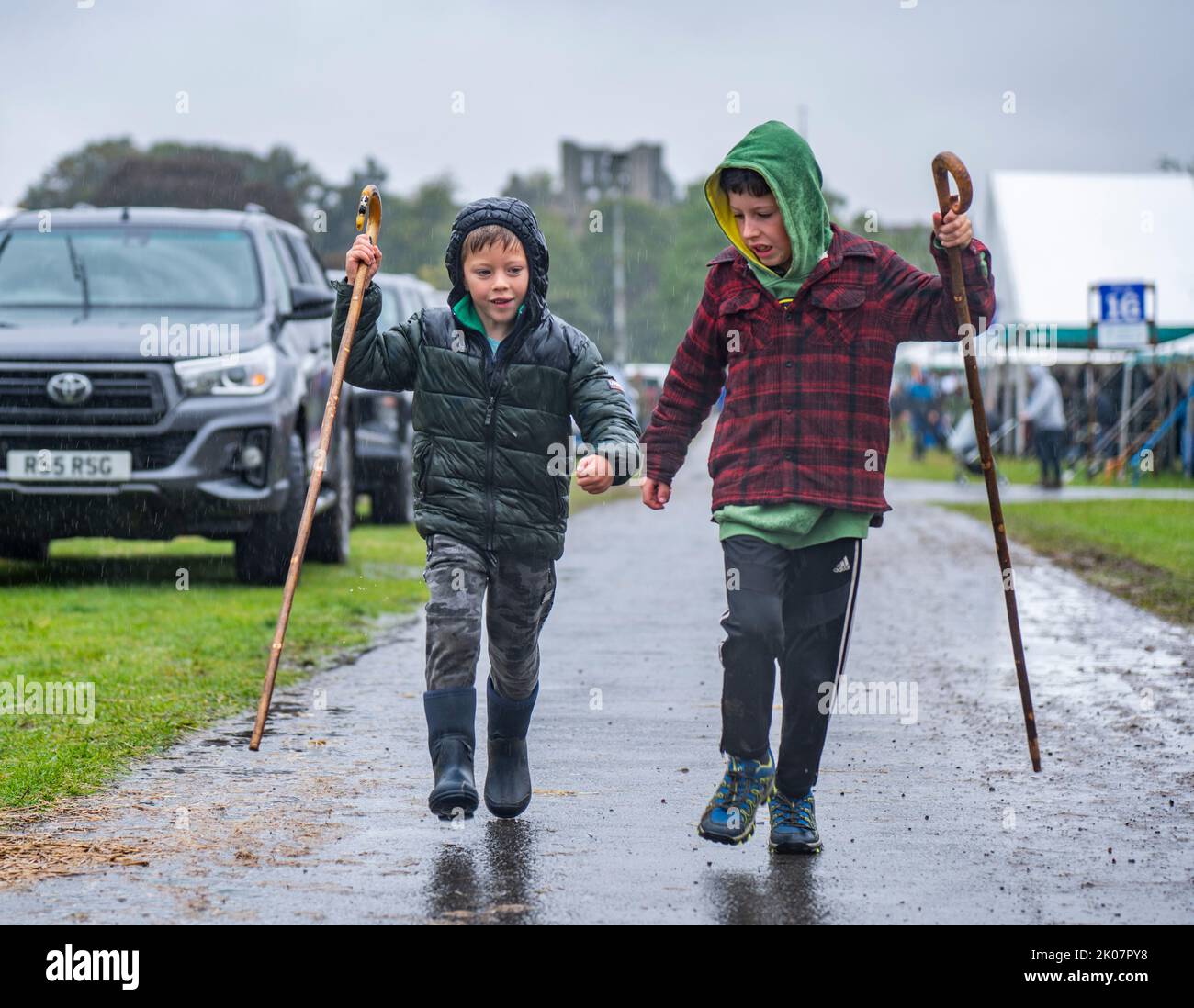 Kelso, UK. 09th Sep, 2022. 9th September 2022. Kelso, Border Union ...