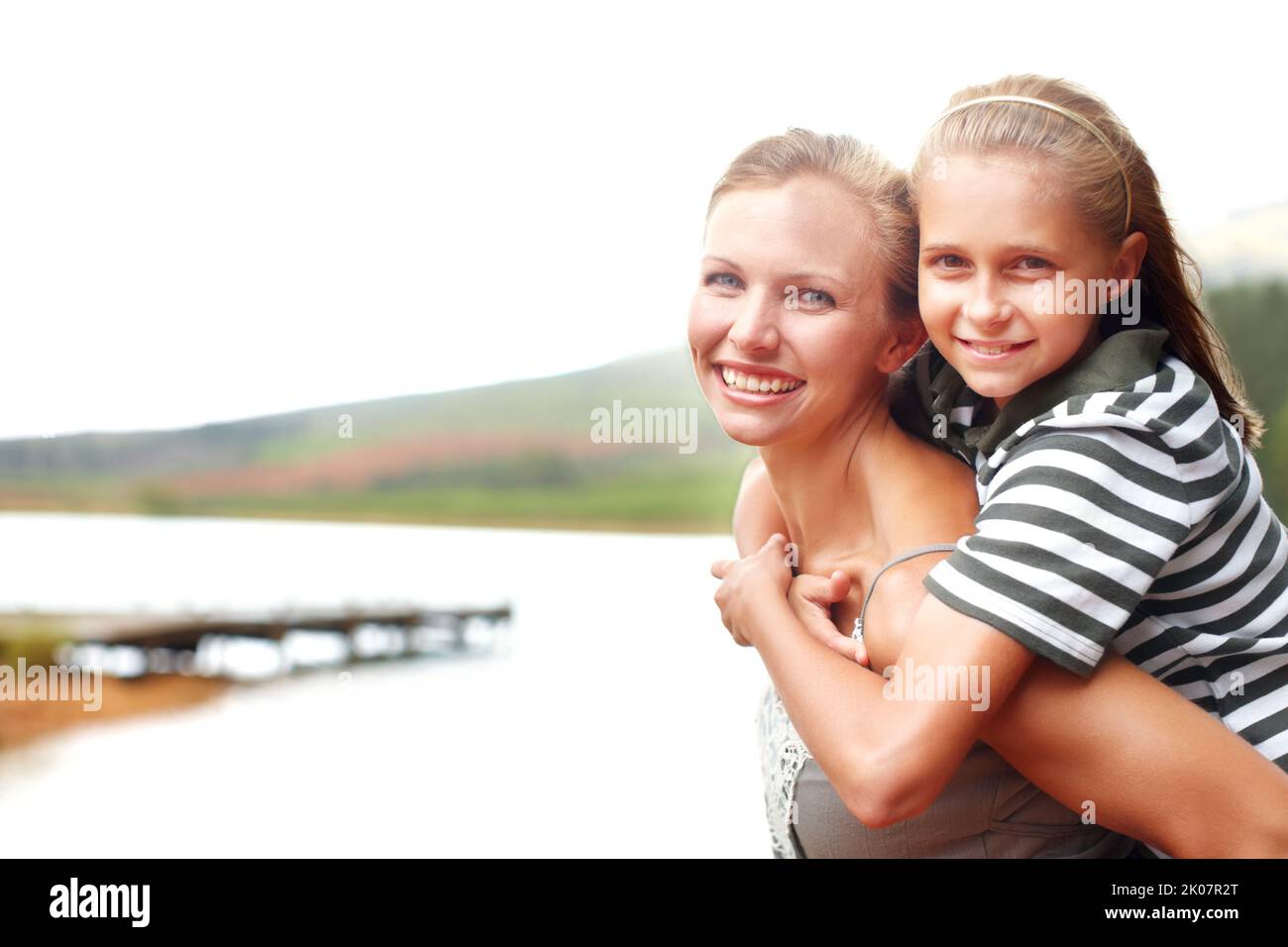 Quality time strengthens our relationship. Cute young mother ...