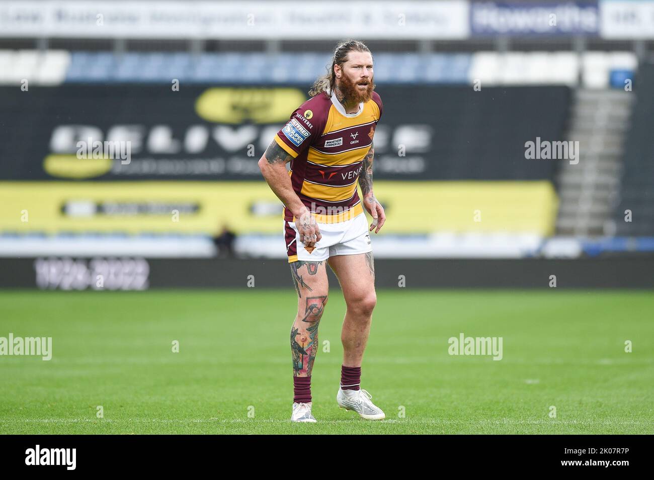 Huddersfield, England -10th September 2022 - Chris McQueen (12) of ...