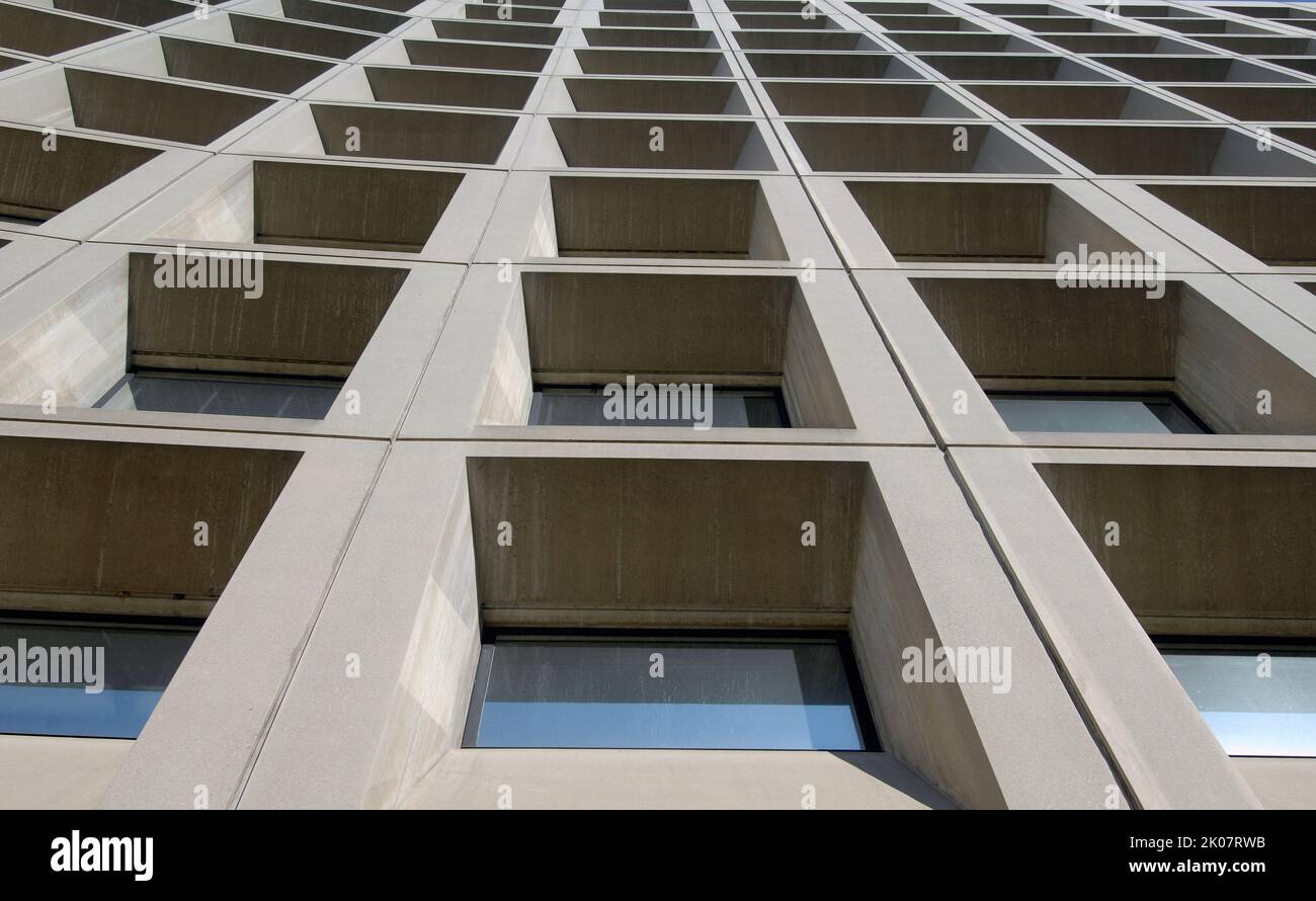 Select views: Exterior, HUD headquarters--Robert C. Weaver Federal ...