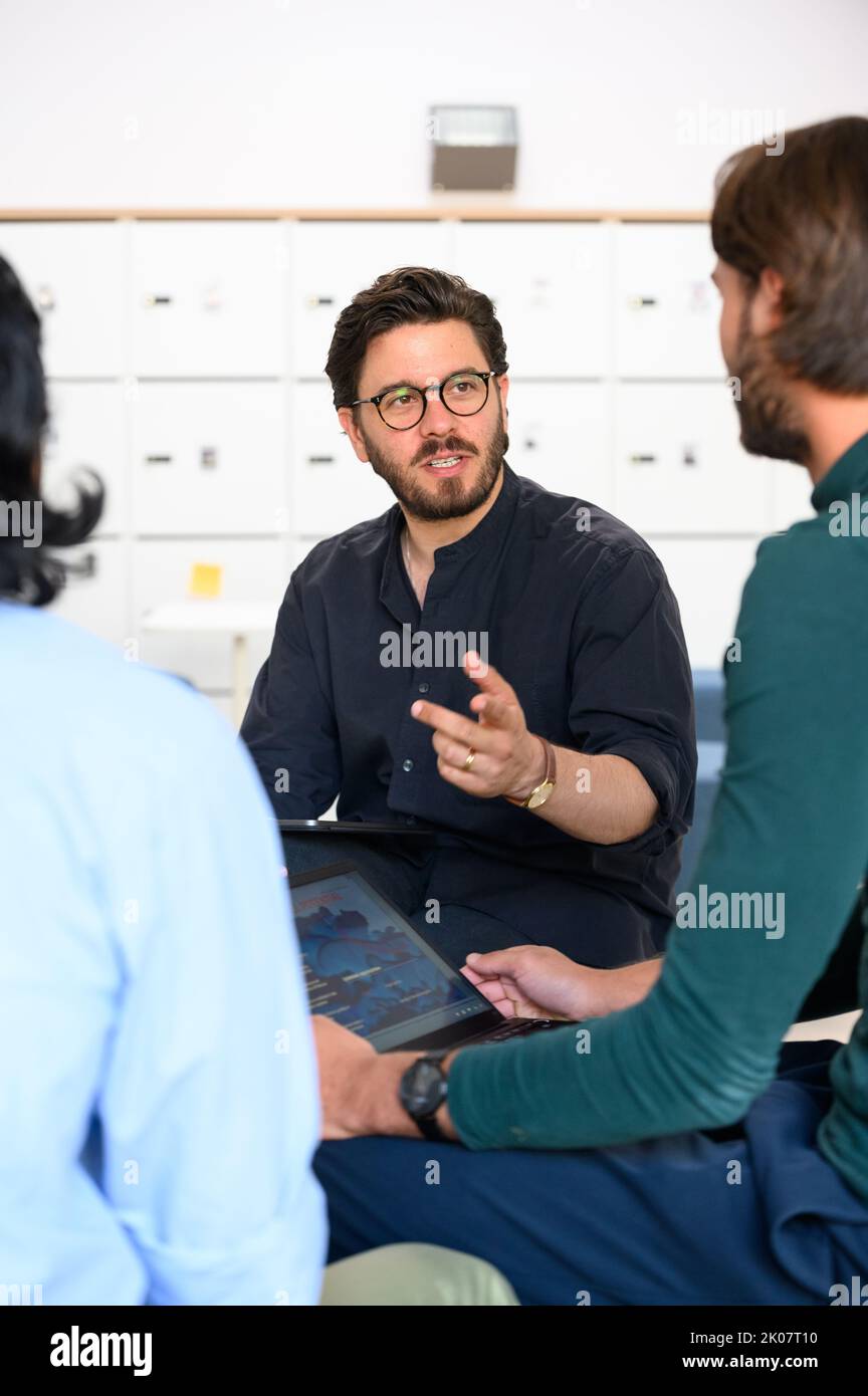 Hamburg, Germany. 31st Aug, 2022. Mazen Rizk, founder and CEO of ...