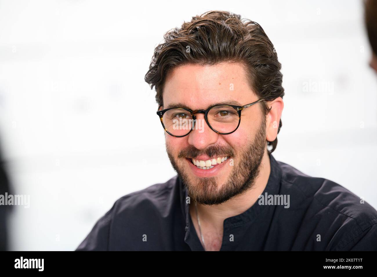 Hamburg, Germany. 31st Aug, 2022. Mazen Rizk, founder and CEO of ...