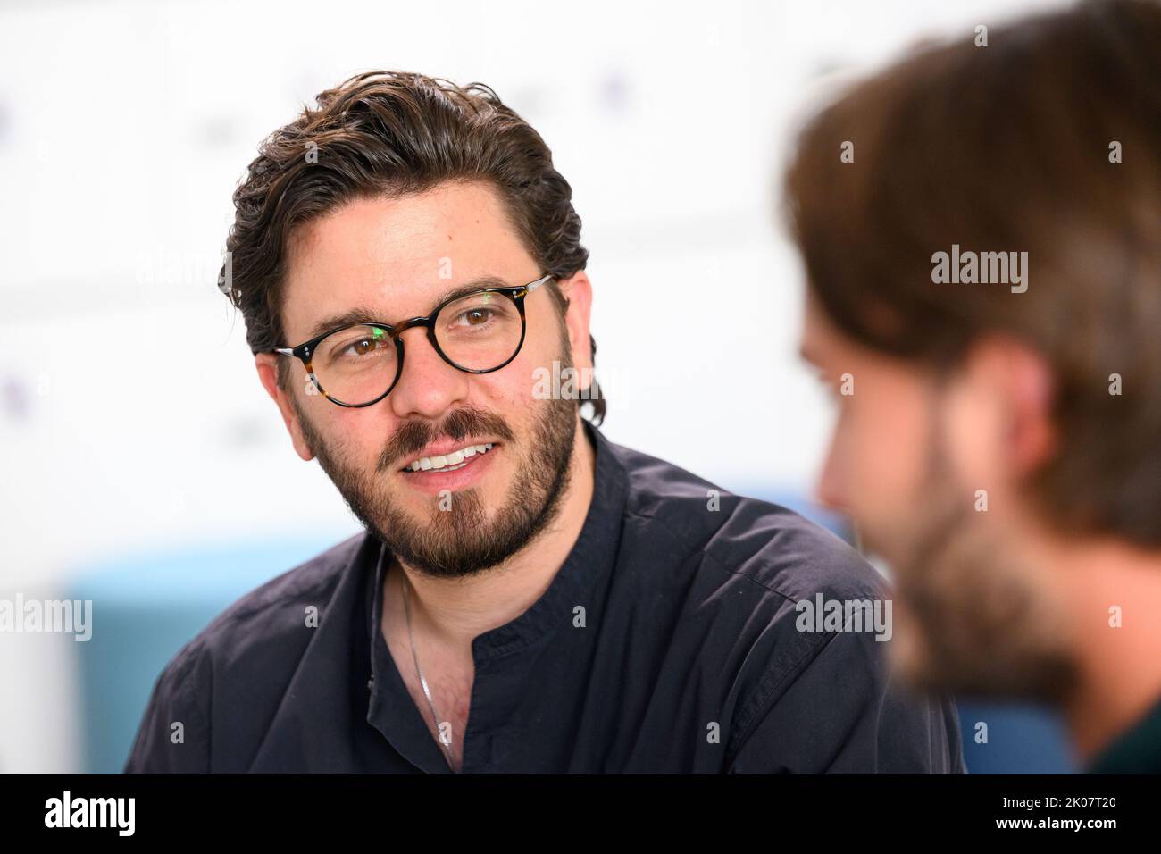 Hamburg, Germany. 31st Aug, 2022. Mazen Rizk, founder and CEO of ...