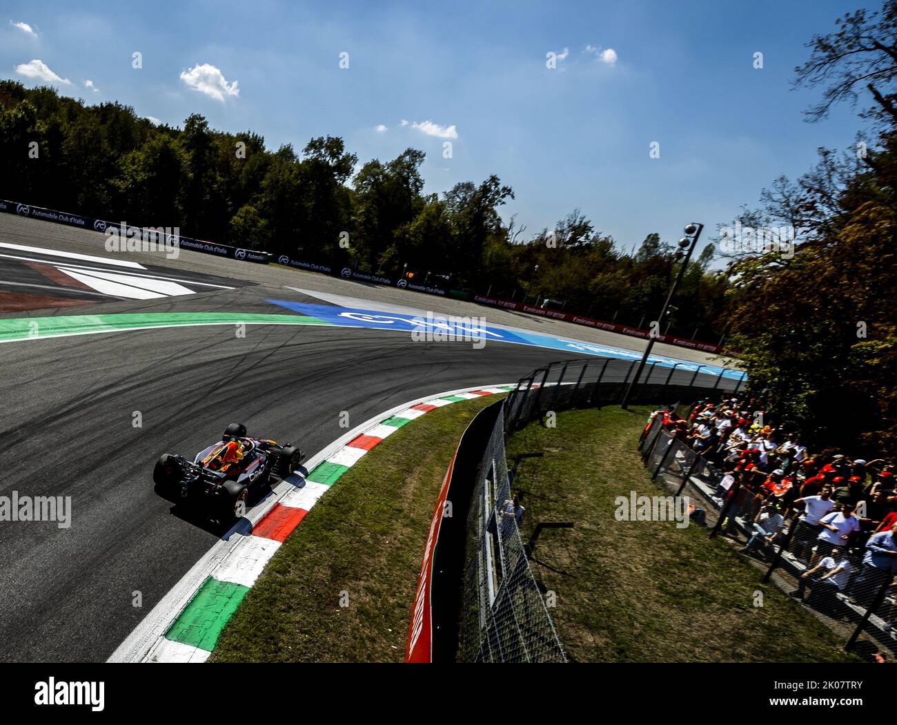 MONZA - Max Verstappen (Oracle Red Bull Racing) during the 3rd free ...