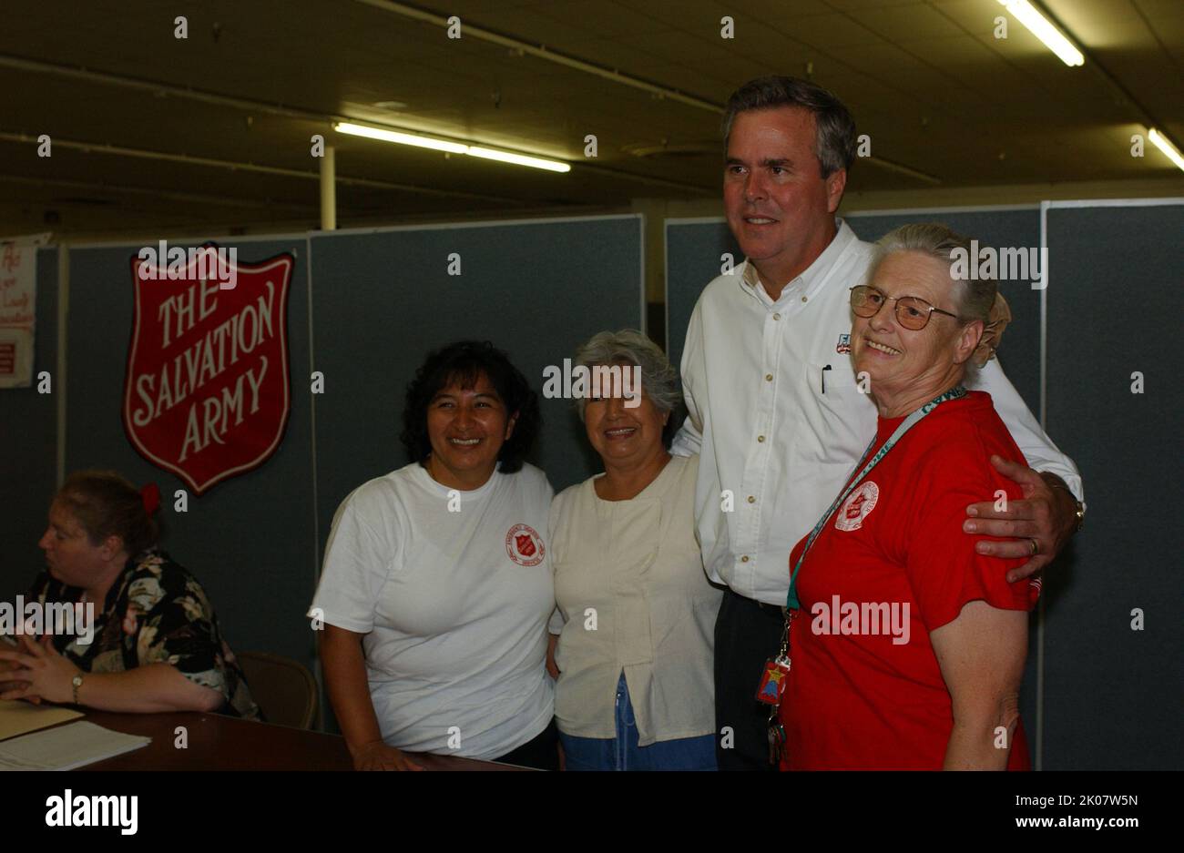 Hurricane Charley, Port St. Lucie, Florida. Disaster assistance center ...