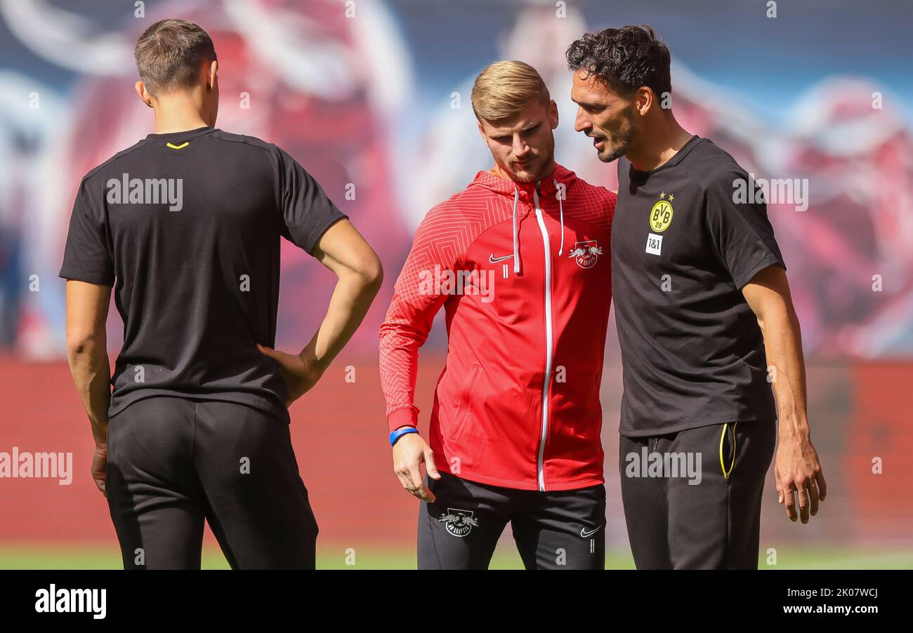 Leipzig, Germany. 10th Sep, 2022. Soccer: Bundesliga, Matchday 6, RB Leipzig - Borussia Dortmund ...