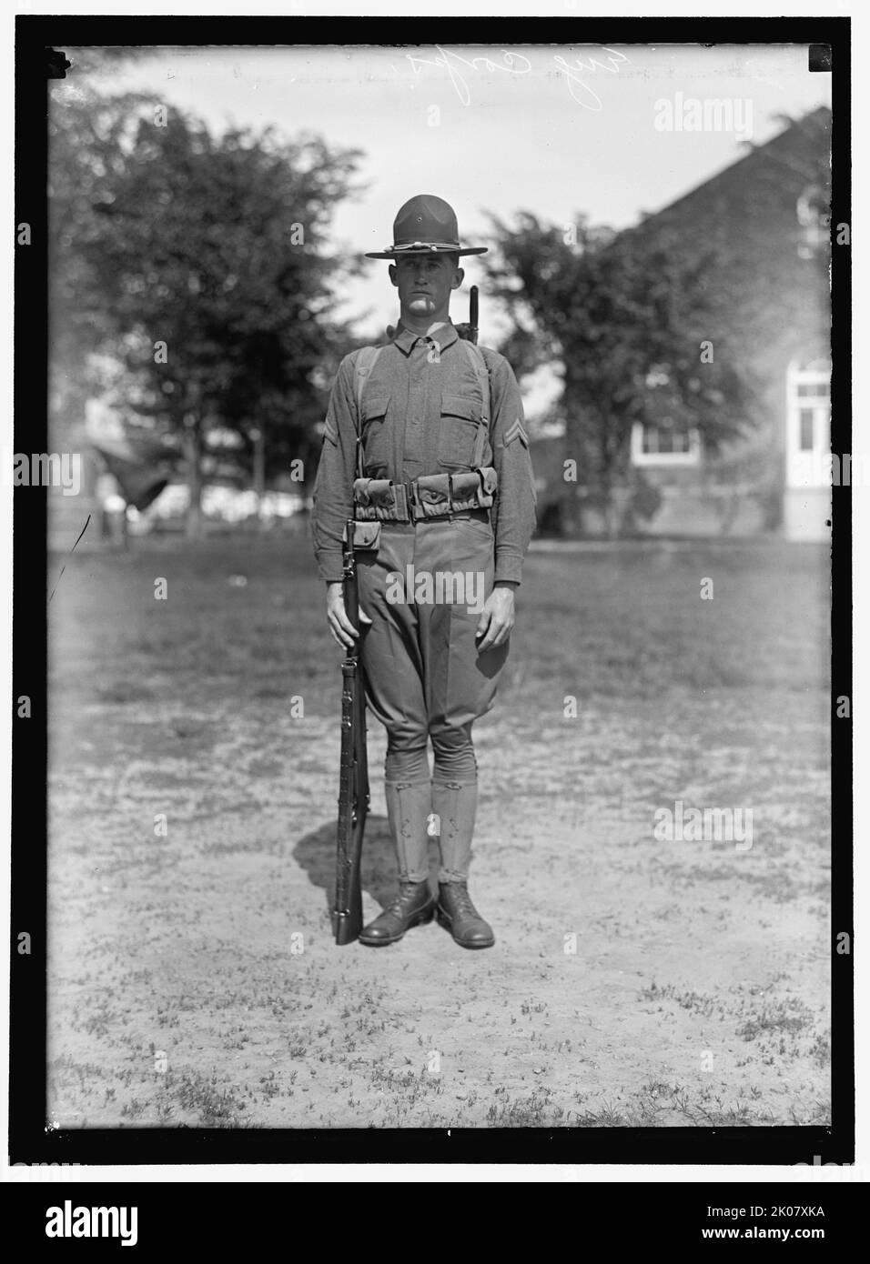 Engineer Corps, between 1910 and 1917. US army personnel Stock Photo ...