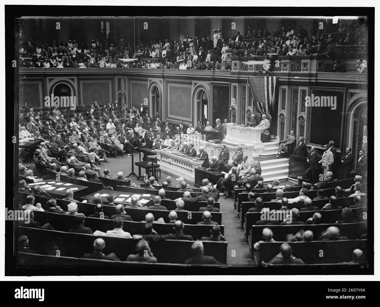 Woodrow wilson 1916 congress hi-res stock photography and images - Alamy