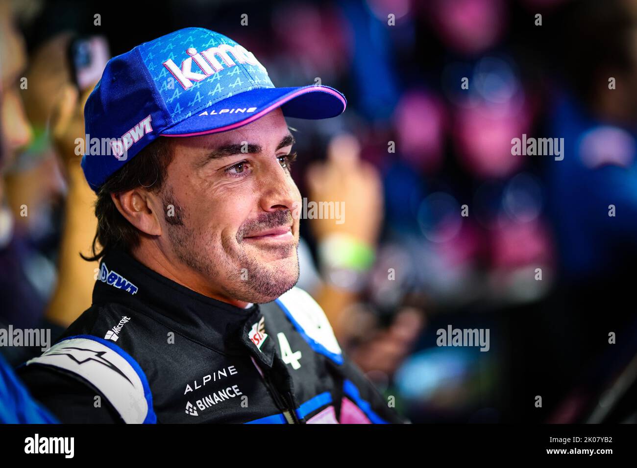 Fernando Alonso (ESP) Alpine F1 Team. 10.09.2022. Formula 1 World ...