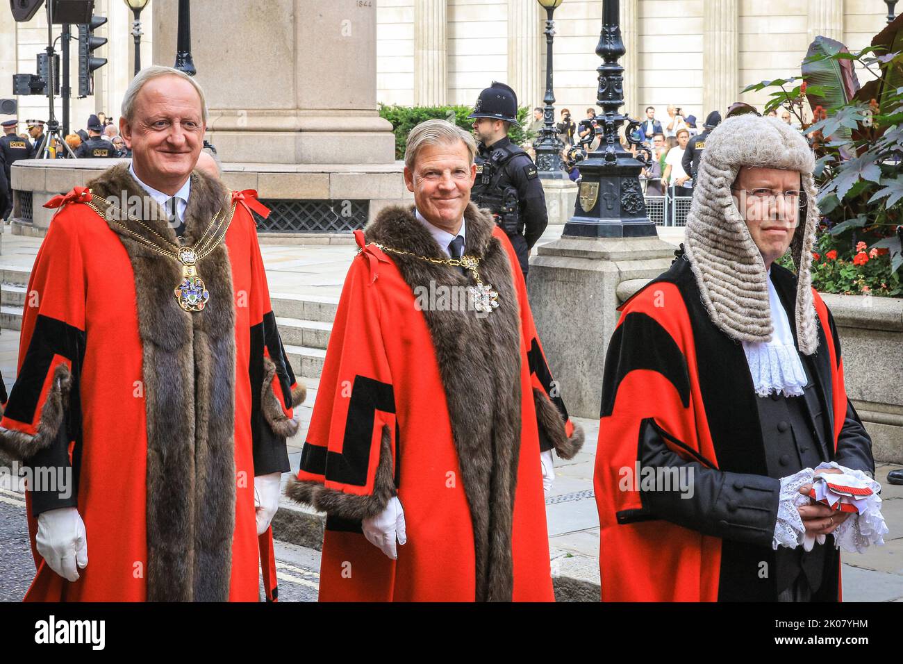 London, UK. 10th Sep, 2022. The aldermen and former Lord Mayors ...