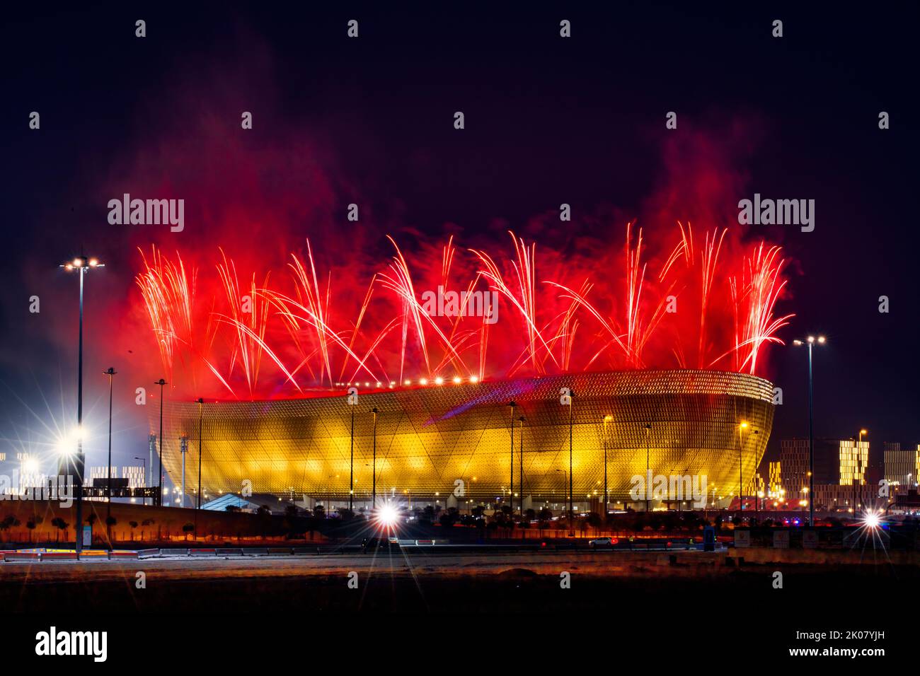 The 80,000-seats Lusail Stadium - It is here that the FIFA World Cup ...