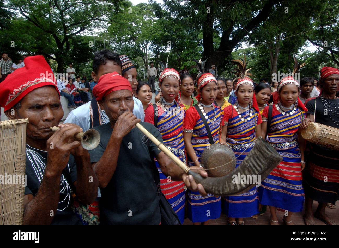 Dhaka, Bangladesh - August 09, 2008: Bangladeshi indigenous people ...