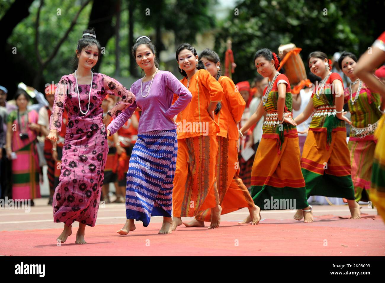 Dhaka, Bangladesh - August 09, 2010: Bangladeshi indigenous artists ...