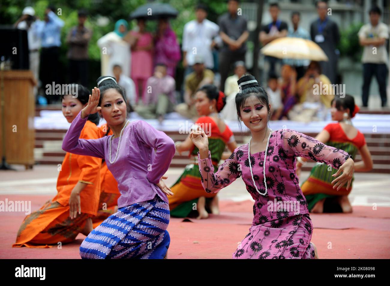 Dhaka, Bangladesh - August 09, 2010: Bangladeshi indigenous artists ...