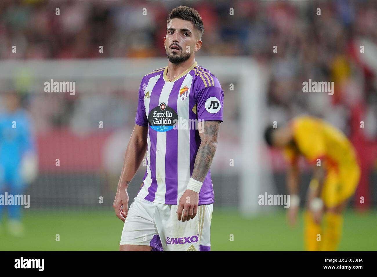 Ramon Rodriguez Monchu of Real Valladolid during the La Liga match ...