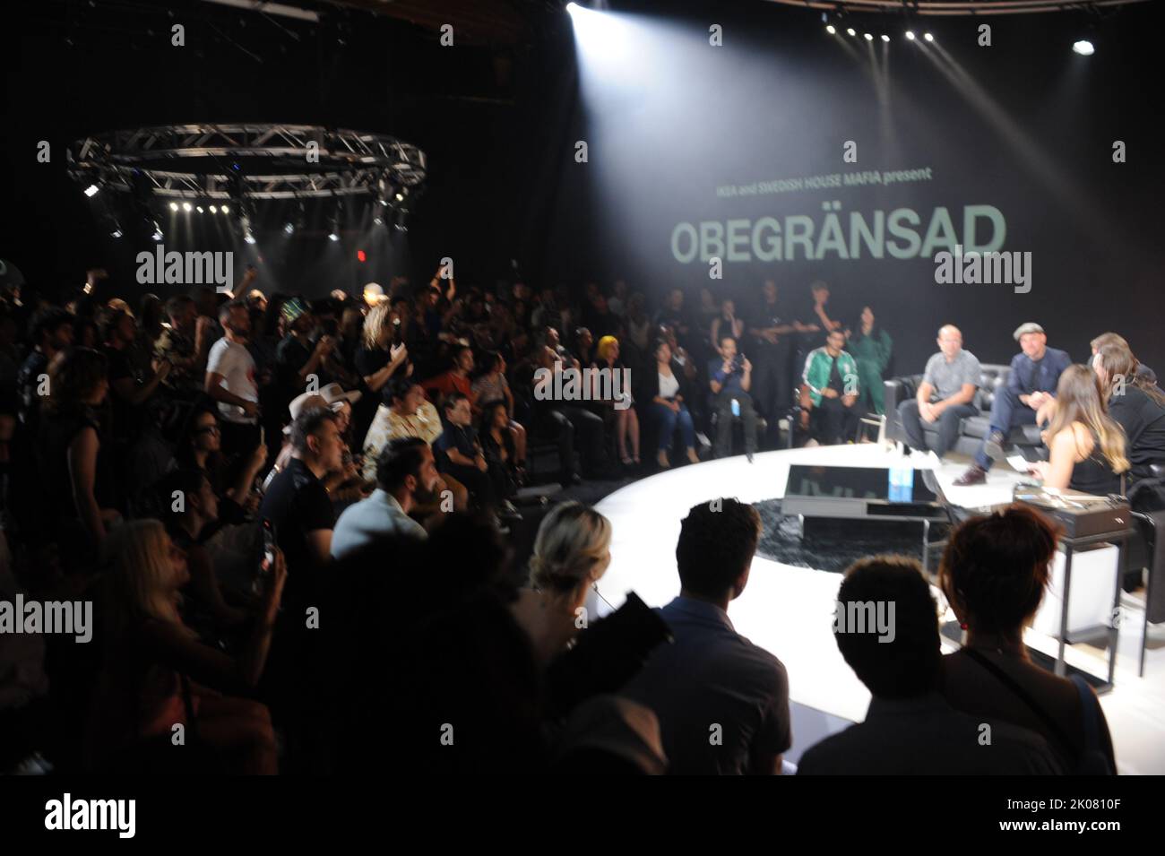 Swedish House Mafia at their IKEA furniture and record player launch in ...