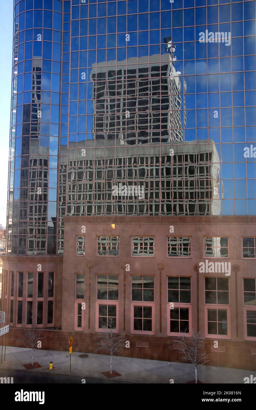 Cities: Urban scene, Newark, New Jersey, from the window of the Hilton ...