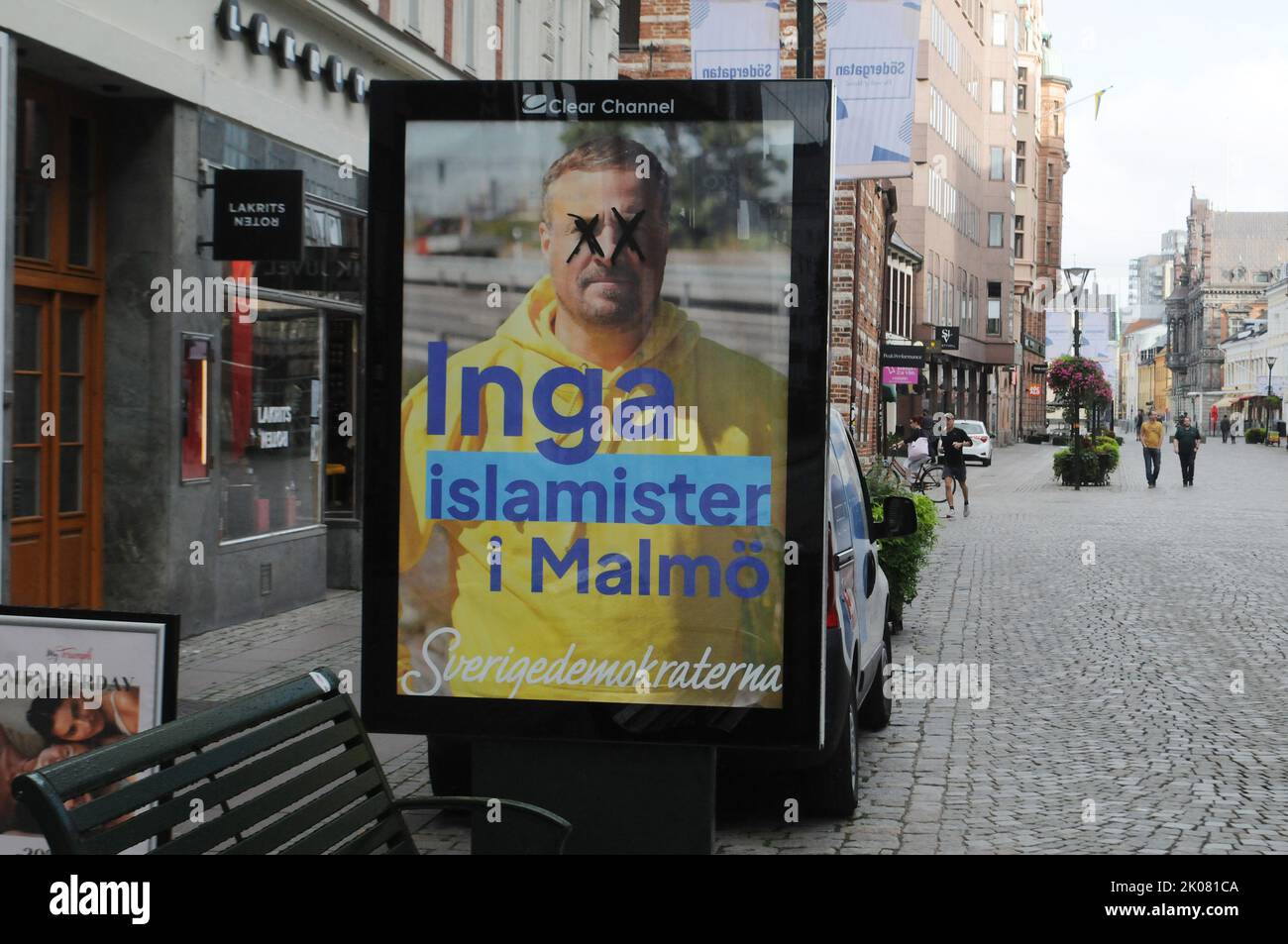 Malmo /Sweden/10 Septmber 2022/Sweden votes forgeneerl parliamentary ...