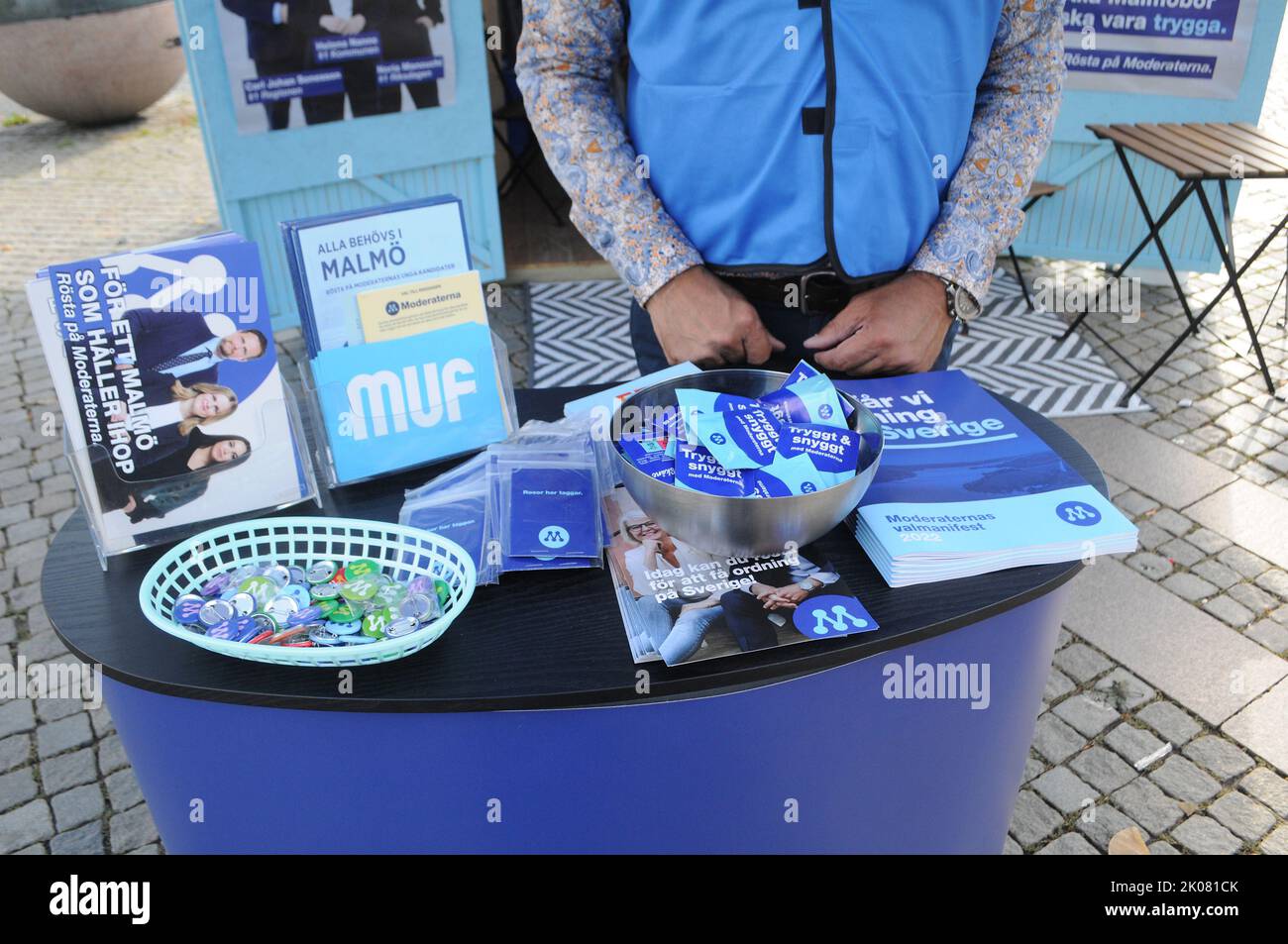 Malmo /Sweden/10 Septmber 2022/Sweden votes forgeneerl parliamentary ...