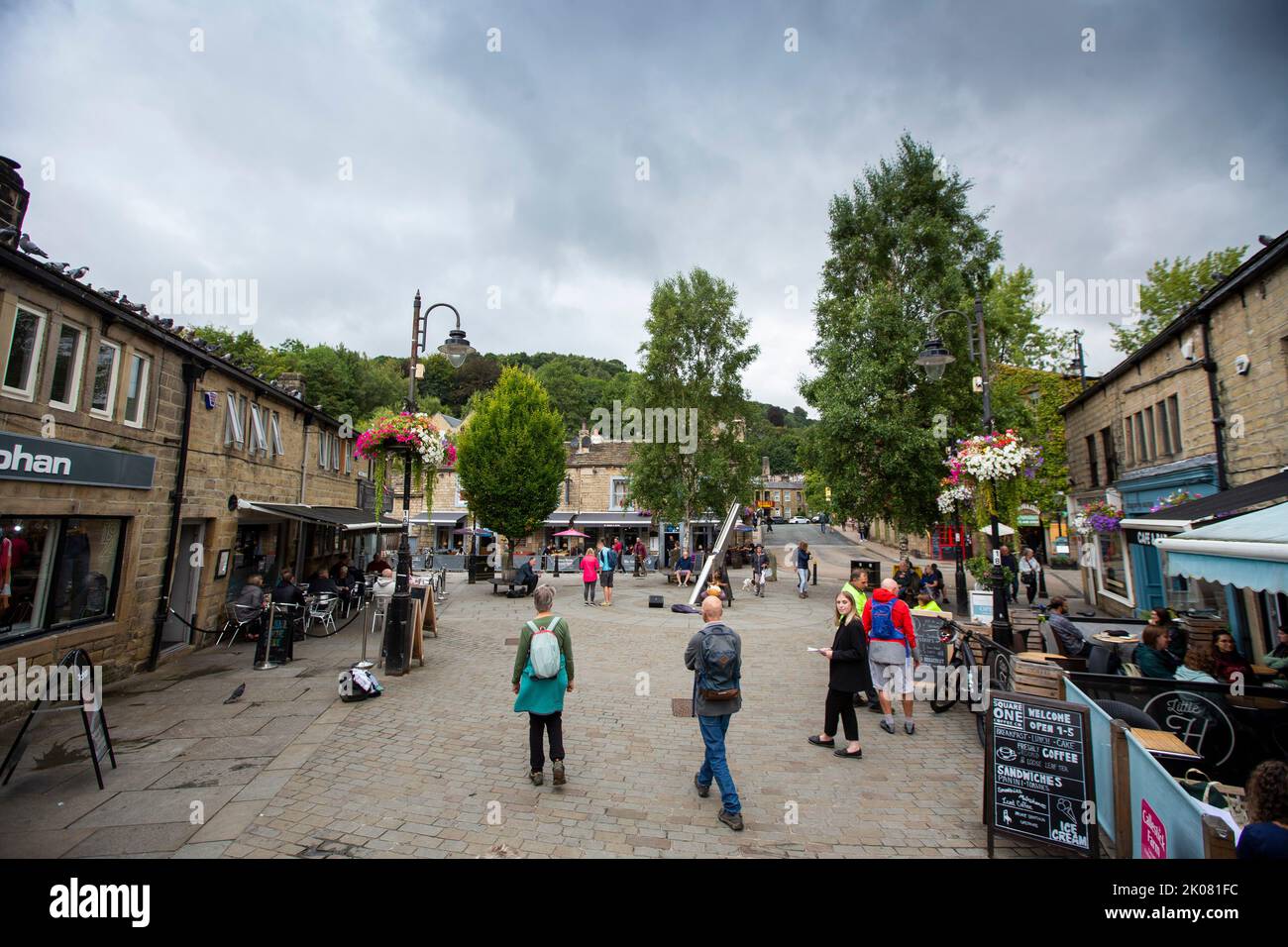 In the upper calder valley in west yorkshire hi-res stock photography ...