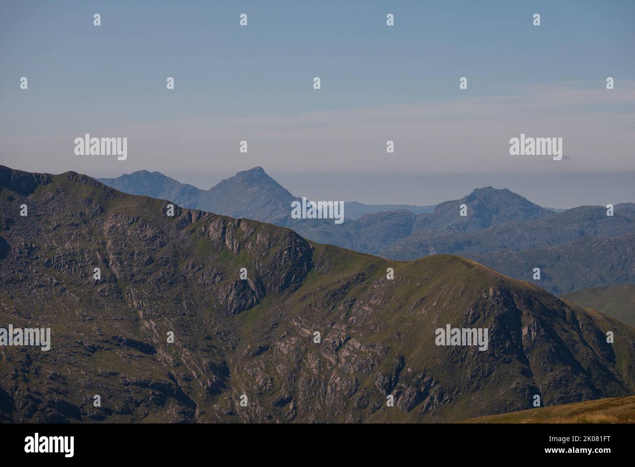 South glen shiel ridge hi-res stock photography and images - Alamy