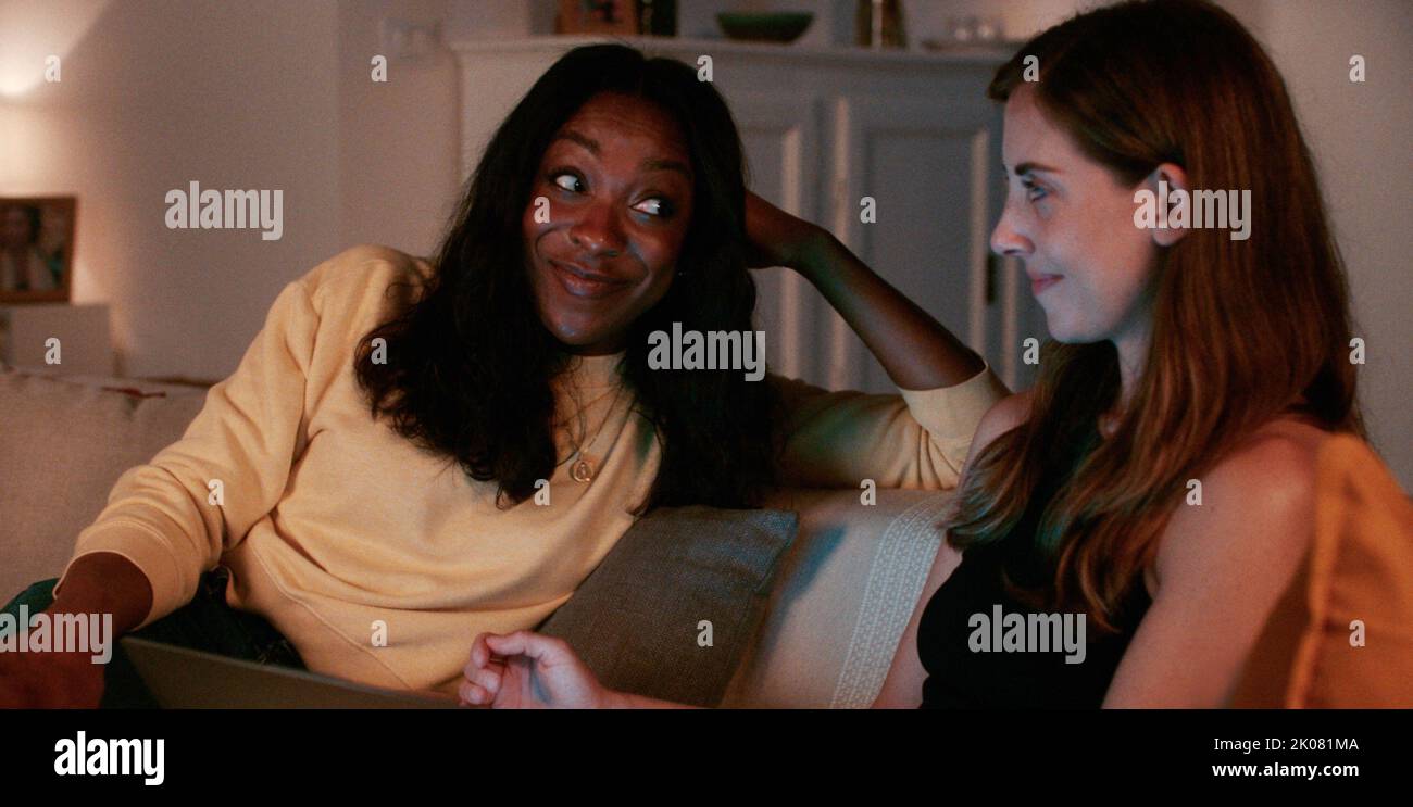 SPIN ME ROUND, from left: Ego Nwodim, Alison Brie, 2022. © IFC Films ...
