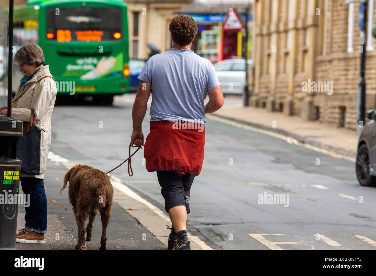 A market town in the upper calder valley hi-res stock photography and ...