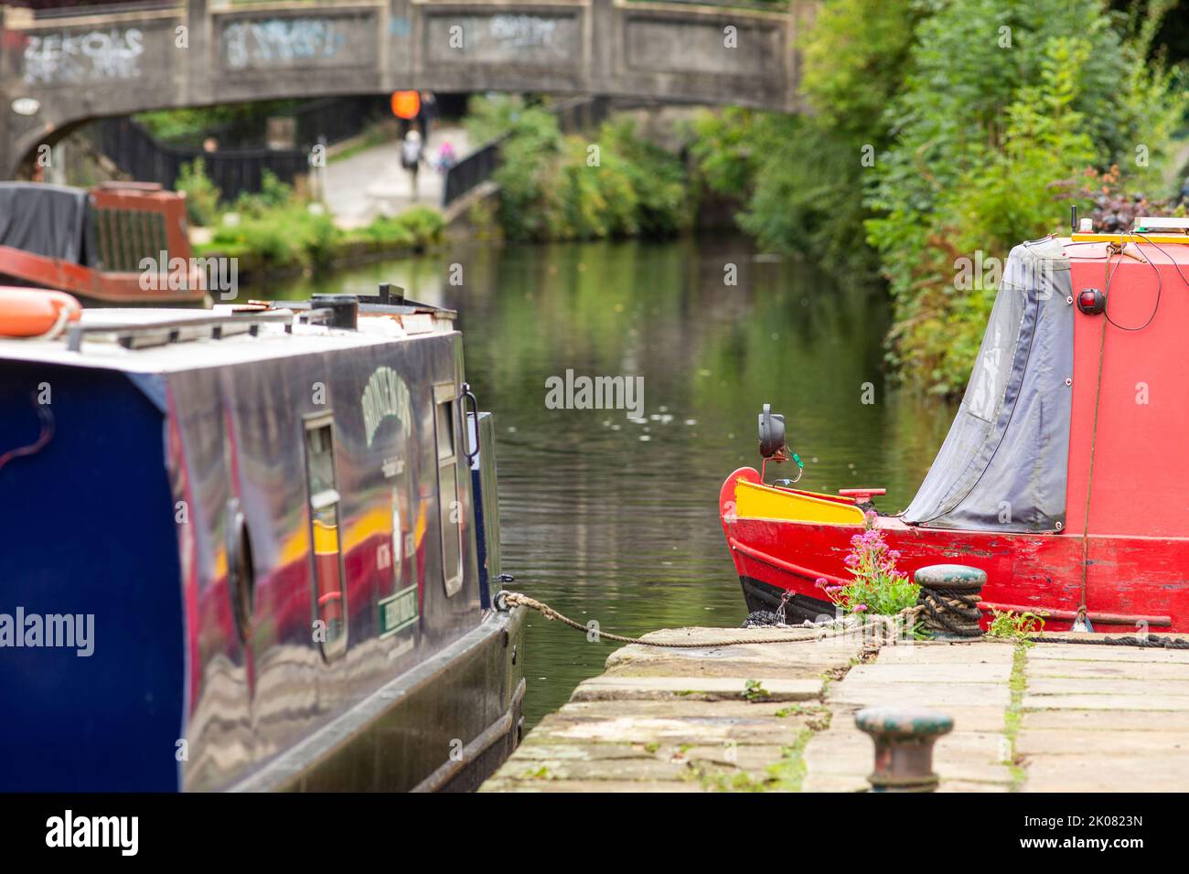 A market town in the upper calder valley hi-res stock photography and ...