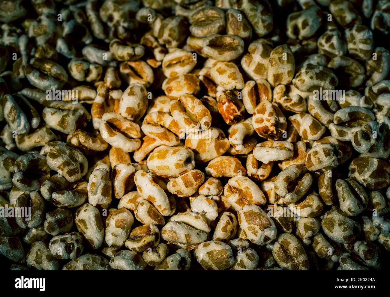 coloured food as abstract background or wallpaper Stock Photo - Alamy