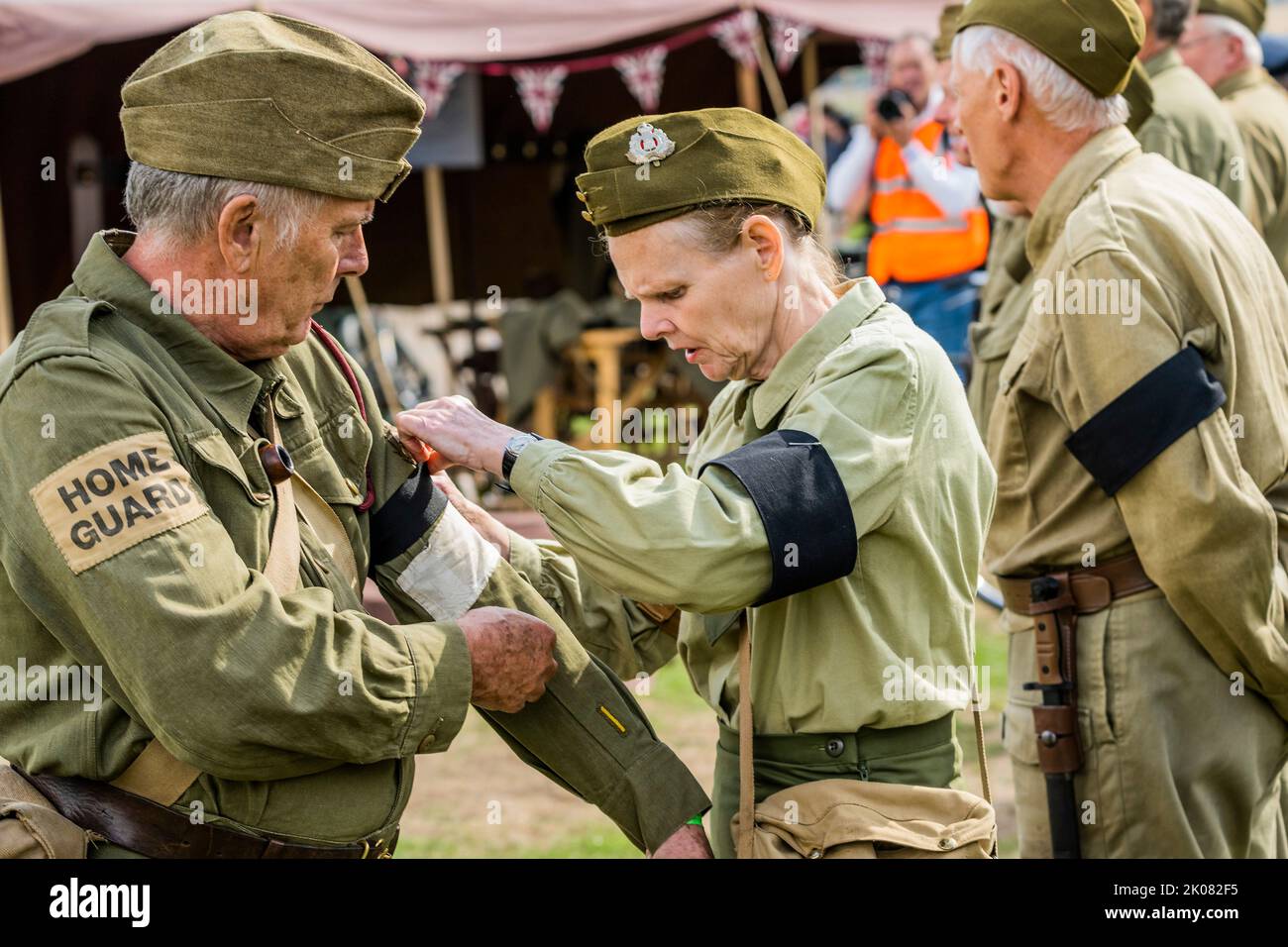 London, UK. 10th Sep, 2022. The Suffolk Home Guard (re-enactors/living ...