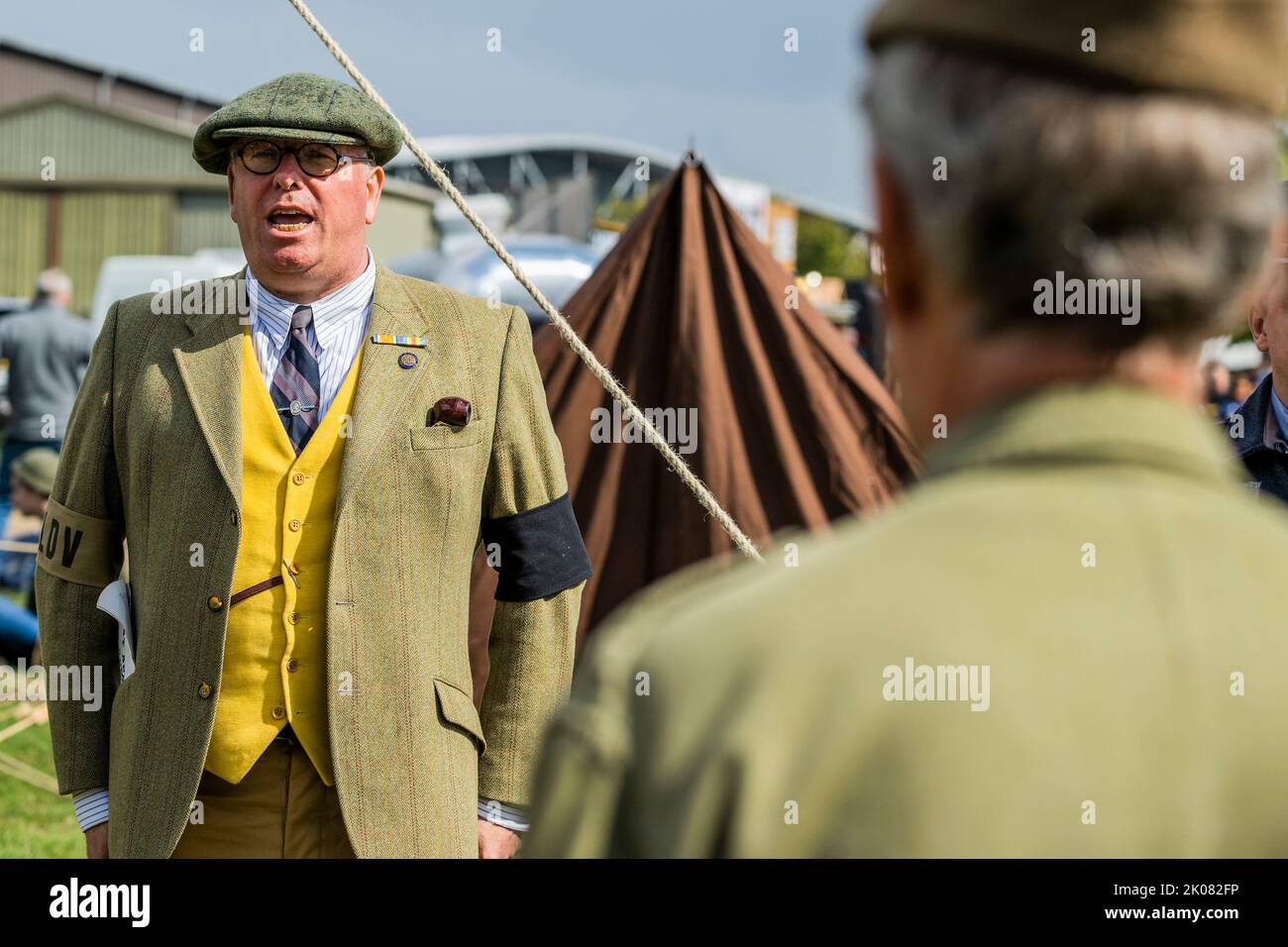 London, UK. 10th Sep, 2022. The Suffolk Home Guard (re-enactors/living ...