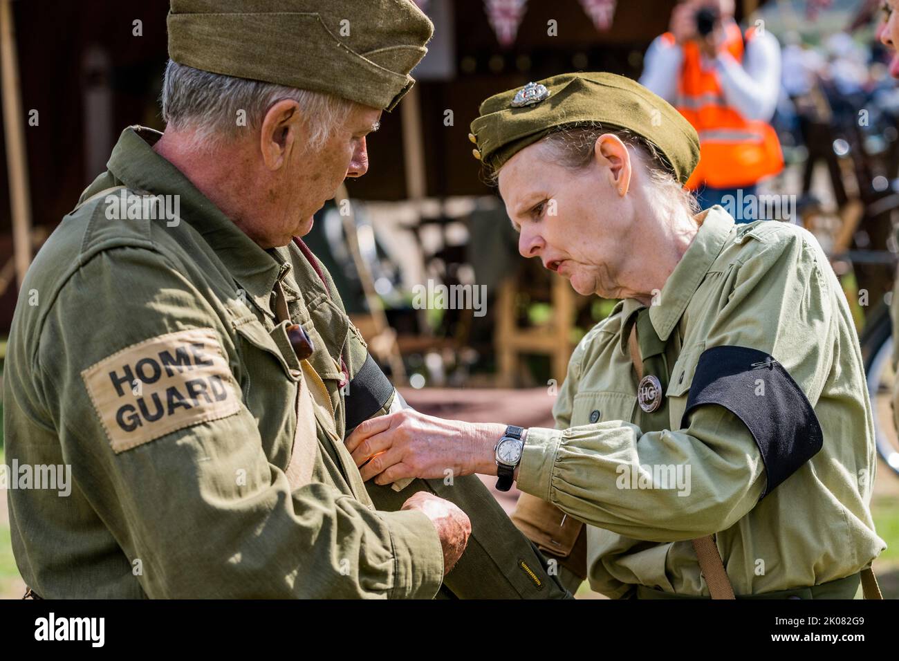 London, UK. 10th Sep, 2022. The Suffolk Home Guard (re-enactors/living ...