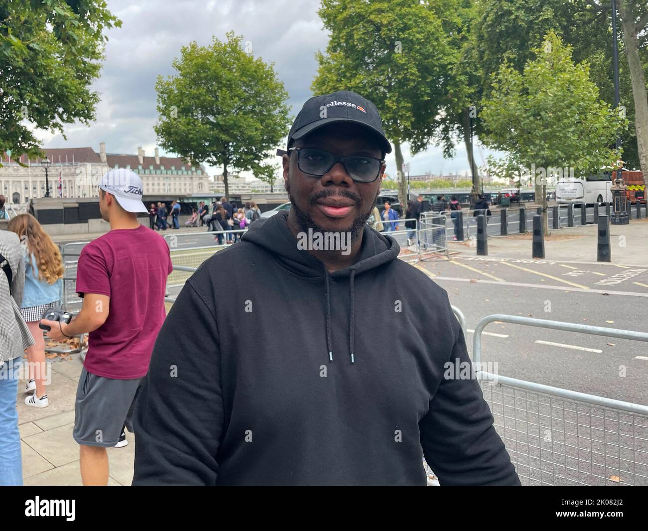 Nathaniel Martin, 30, a researcher from London, who is part of ...