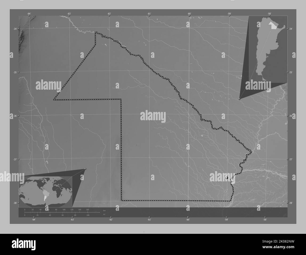 Resistencia map hi-res stock photography and images - Alamy