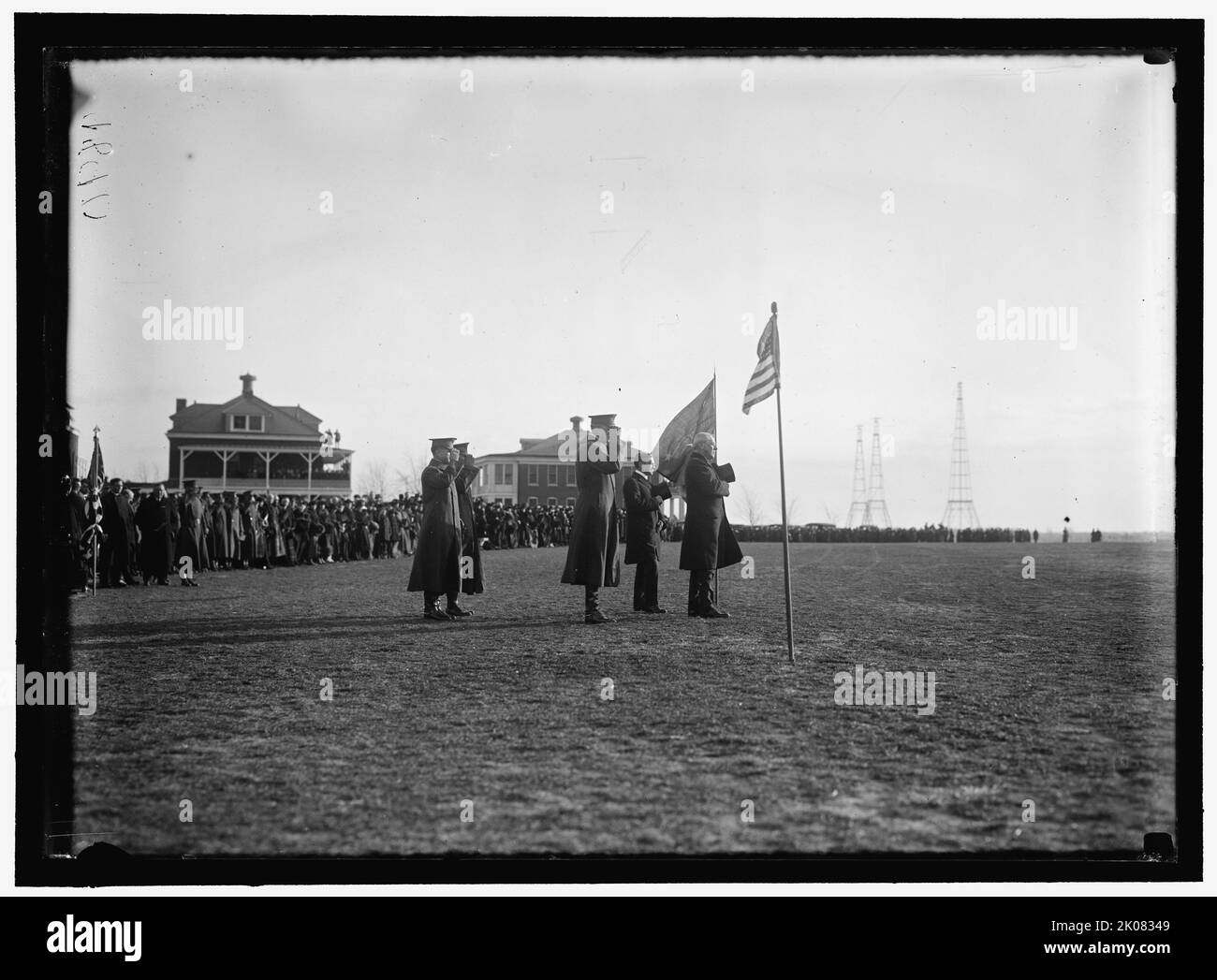 Fort Myer Officers Training School, between 1916 and 1918 Stock Photo ...