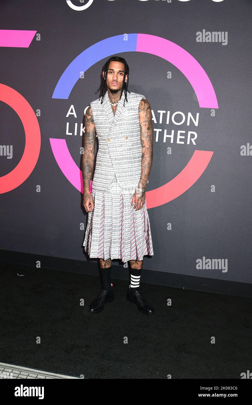 Jordan Clarkson attends Bloomingdale's 150th Anniversary and Harper's ...