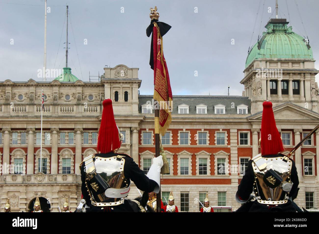 scenes from central london buckingham palace horseguards parade as ...