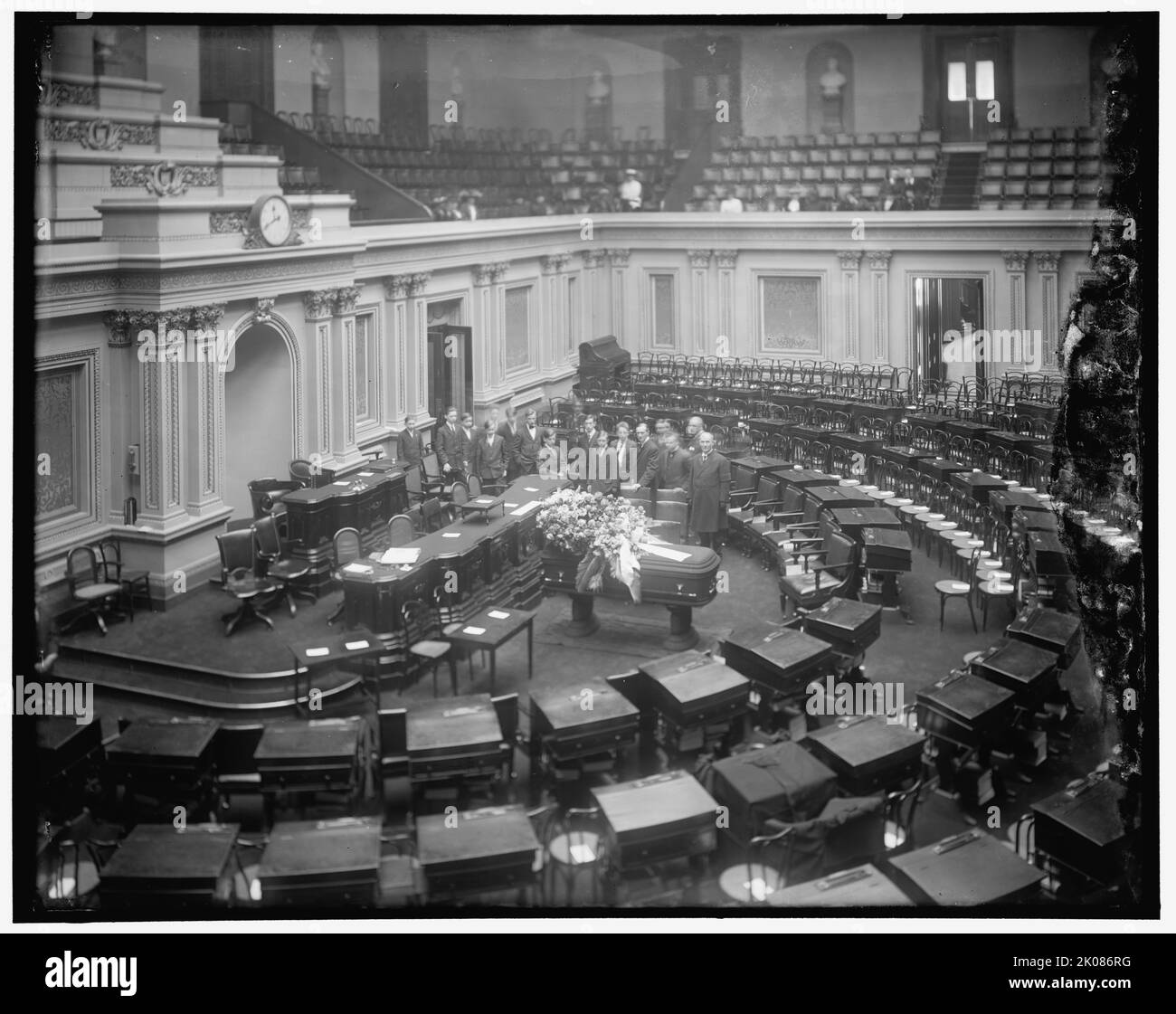 Senate chamber capitol building Black and White Stock Photos & Images ...