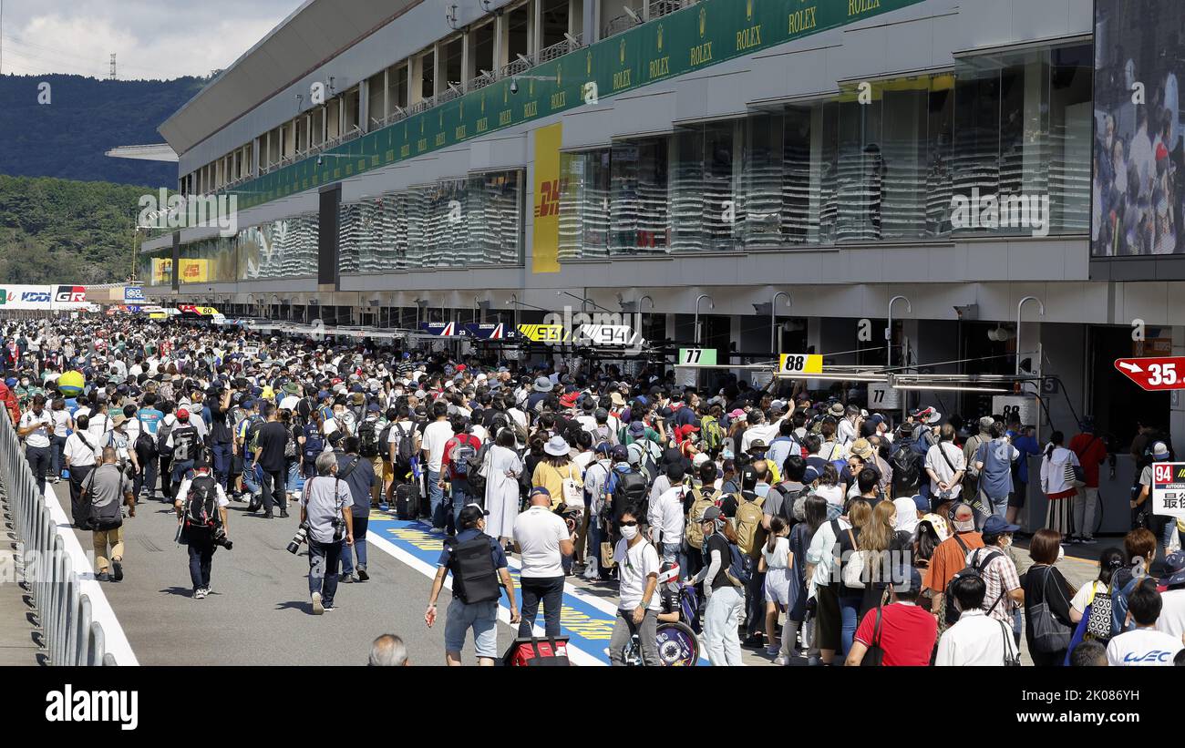 September 10, 2022, Rome, Japan: crowd, foule, fans, autograph session ...