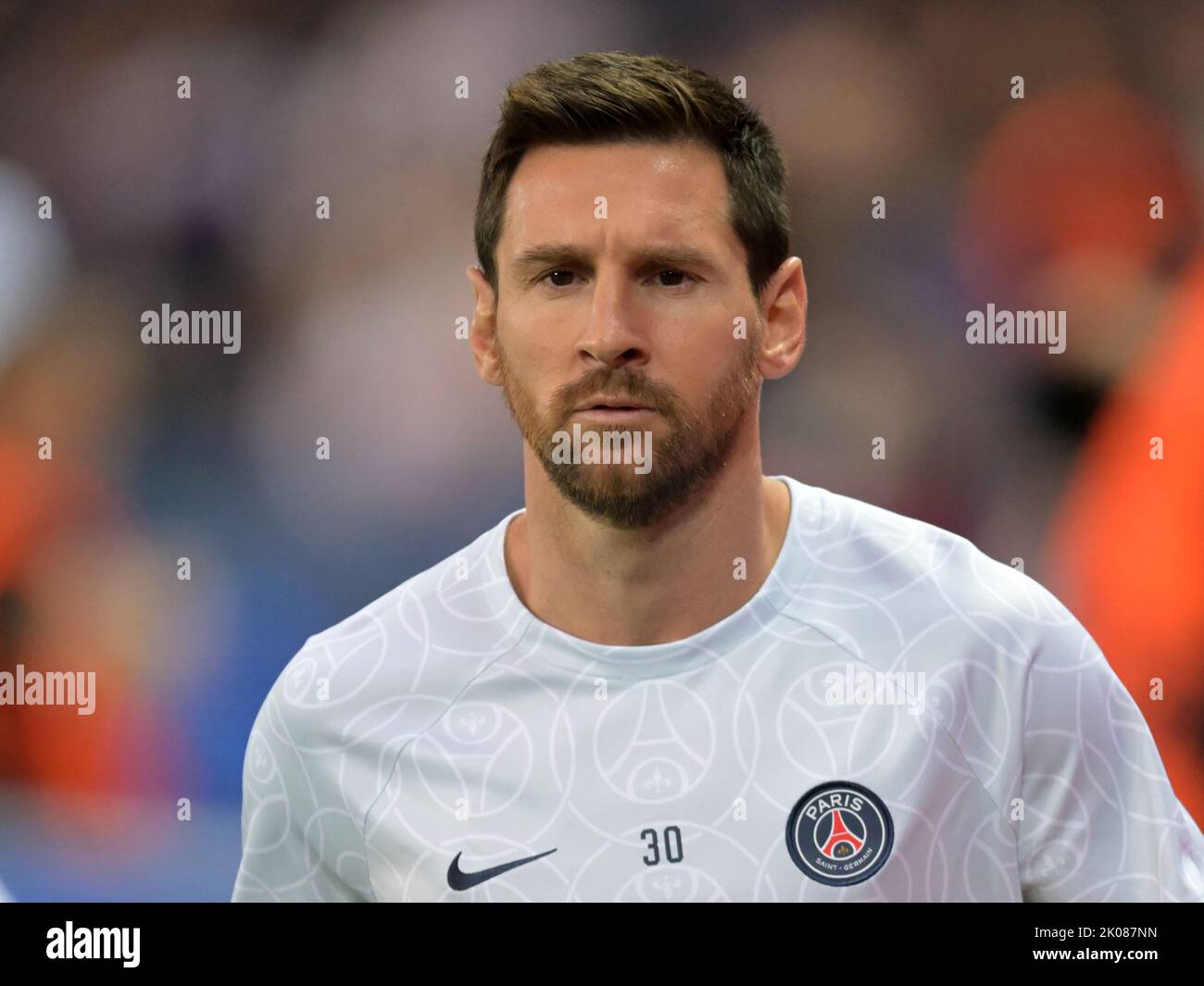 PARIS - Lionel Messi of Paris Saint-Germain during the UEFA Champions ...