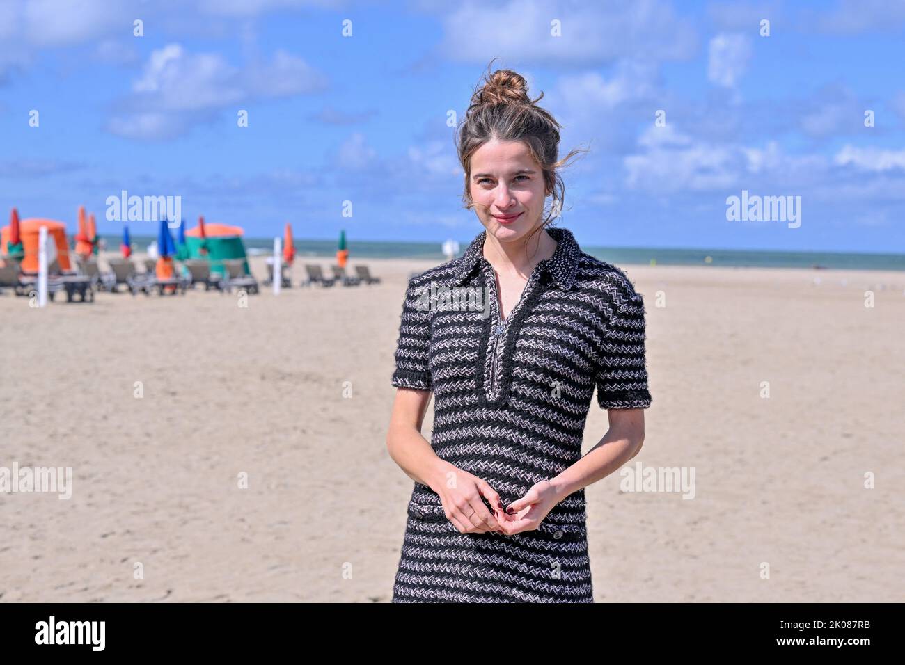 Rebecca Marder attends the photocall of the movie La Grande Magie ...