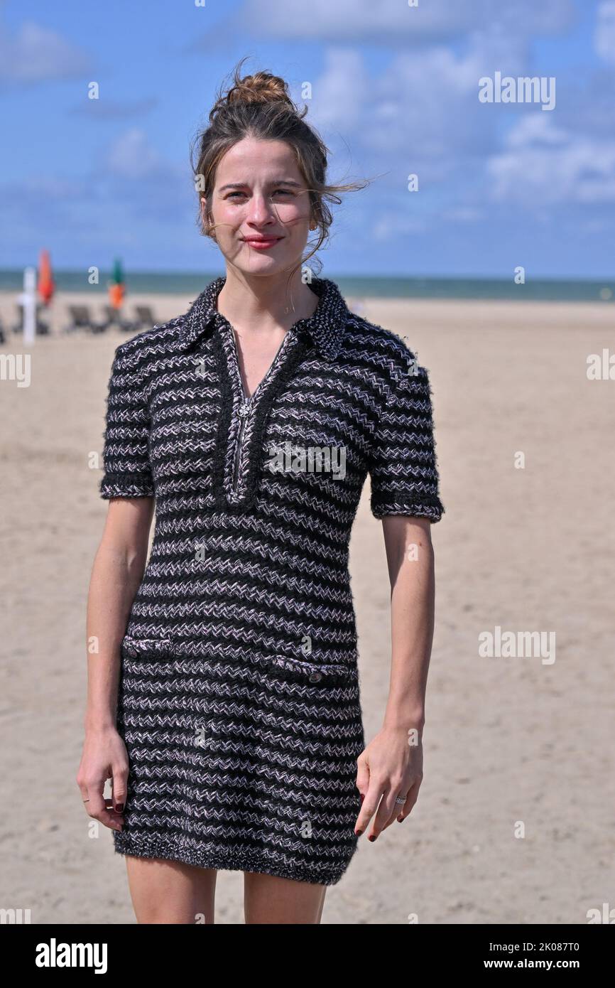 Rebecca Marder attends the photocall of the movie La Grande Magie ...
