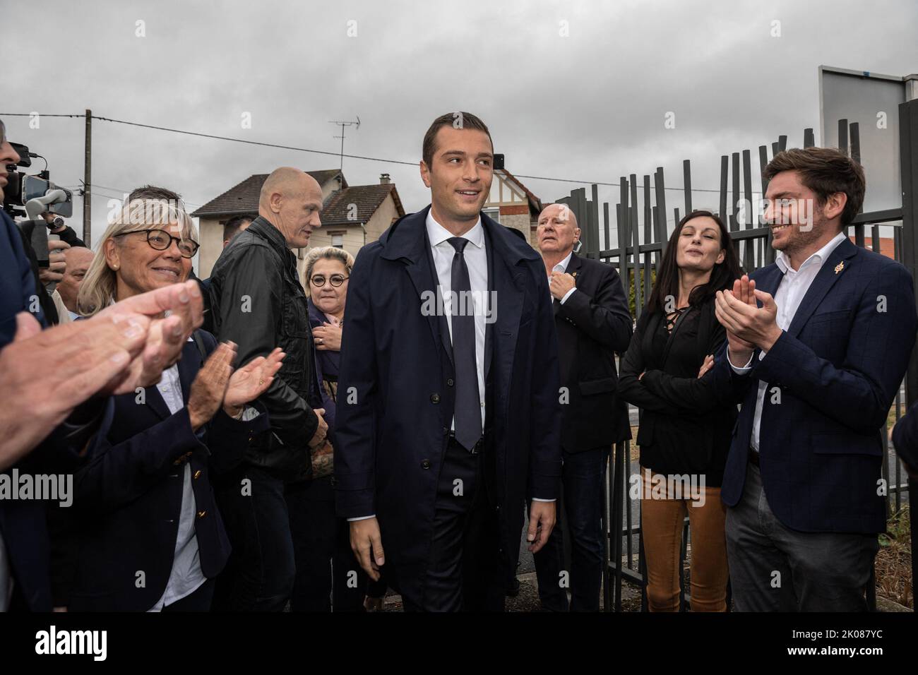 Jordan Bardella, candidate for the presidency of the french political ...