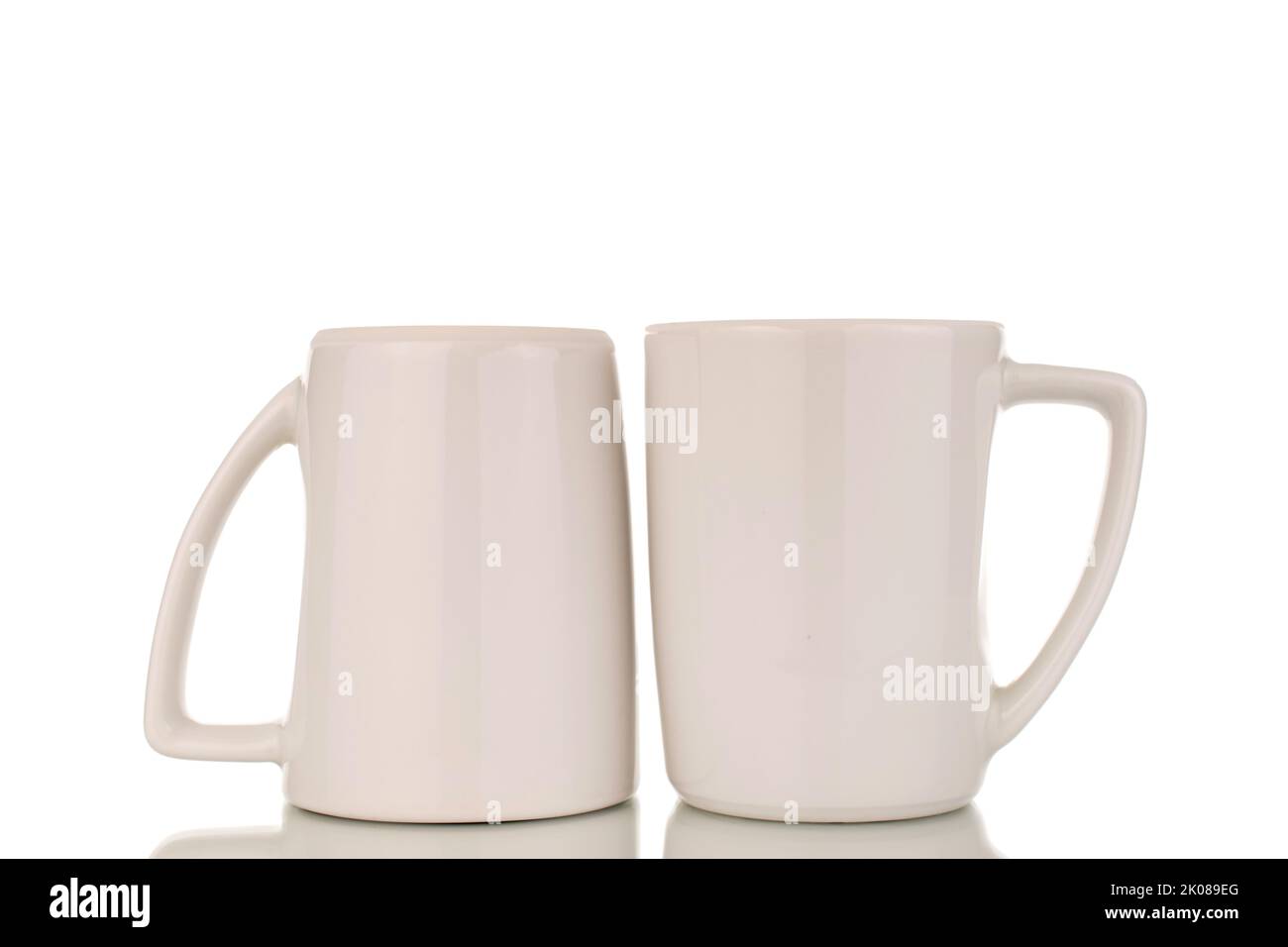 Two cappuccino coffee Cut Out Stock Images & Pictures - Alamy