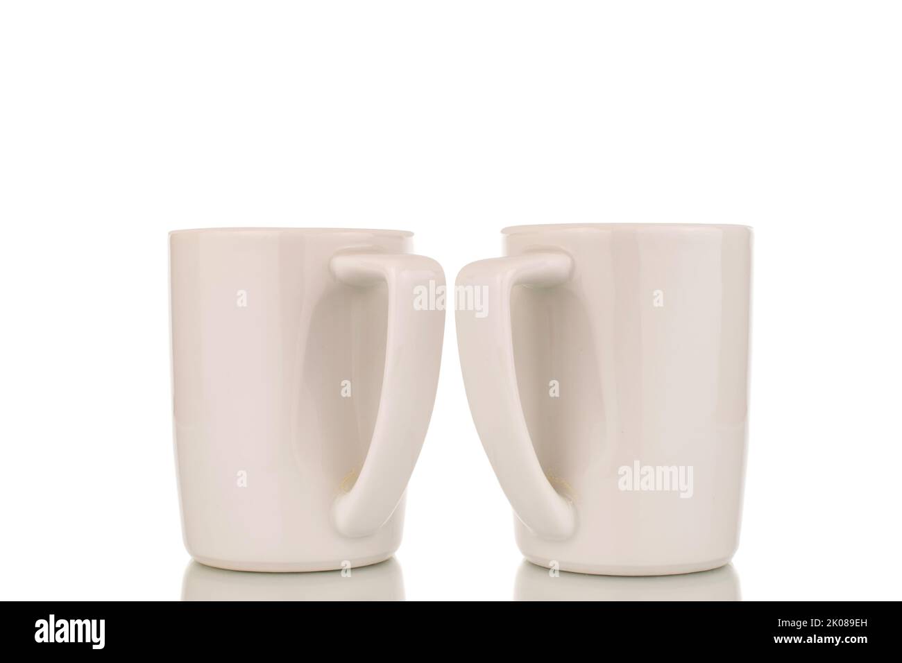 Two cappuccino coffee Cut Out Stock Images & Pictures - Alamy